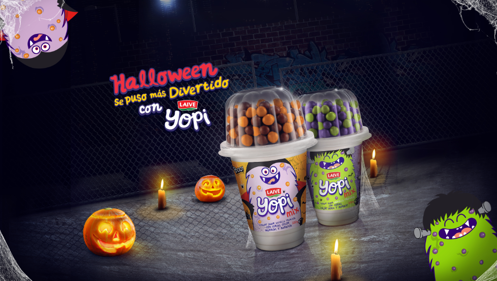 Laive presenta ‘Yopi Halloween’, un yogurt monstruosamente divertido ...